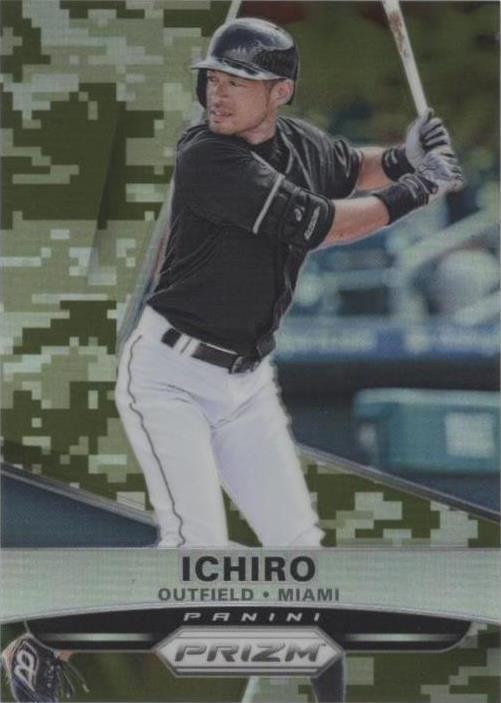 2015 Panini Prizm - Ichiro Suzuki #77 Camo Prizm /199 for sale online | eBay