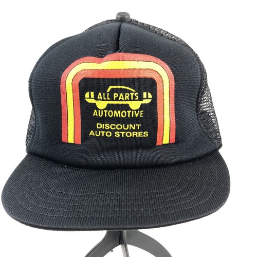 Vtg All Parts Automotive Discount Auto Stores SnapBack Trucker Hat Made ...