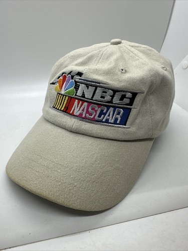 NASCAR NBC TV Hat Tan Adjustable Strap Baseball Cap | eBay