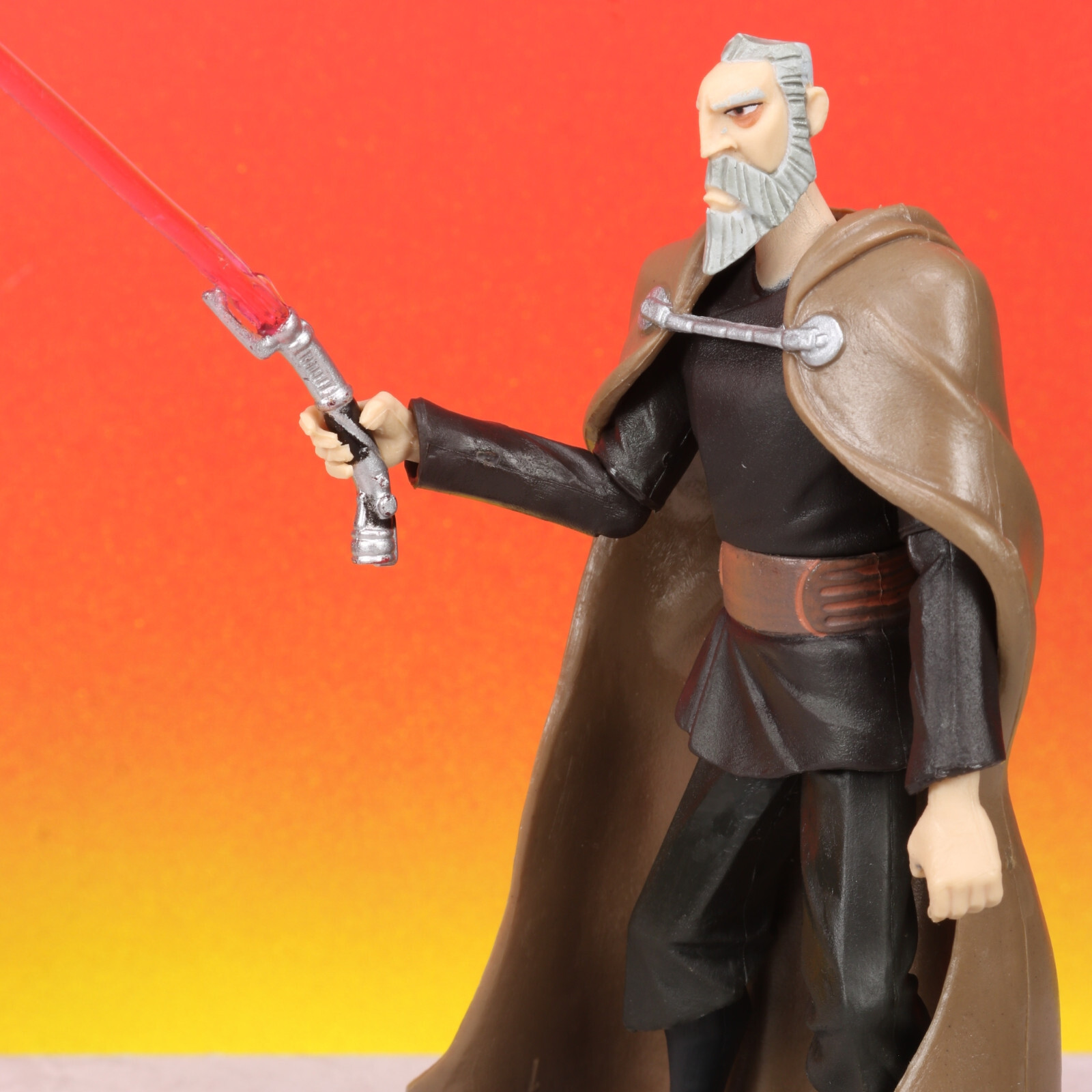 Star Wars Clone Wars COUNT DOOKU Darth Tyranus 3.75" Animated Action ...