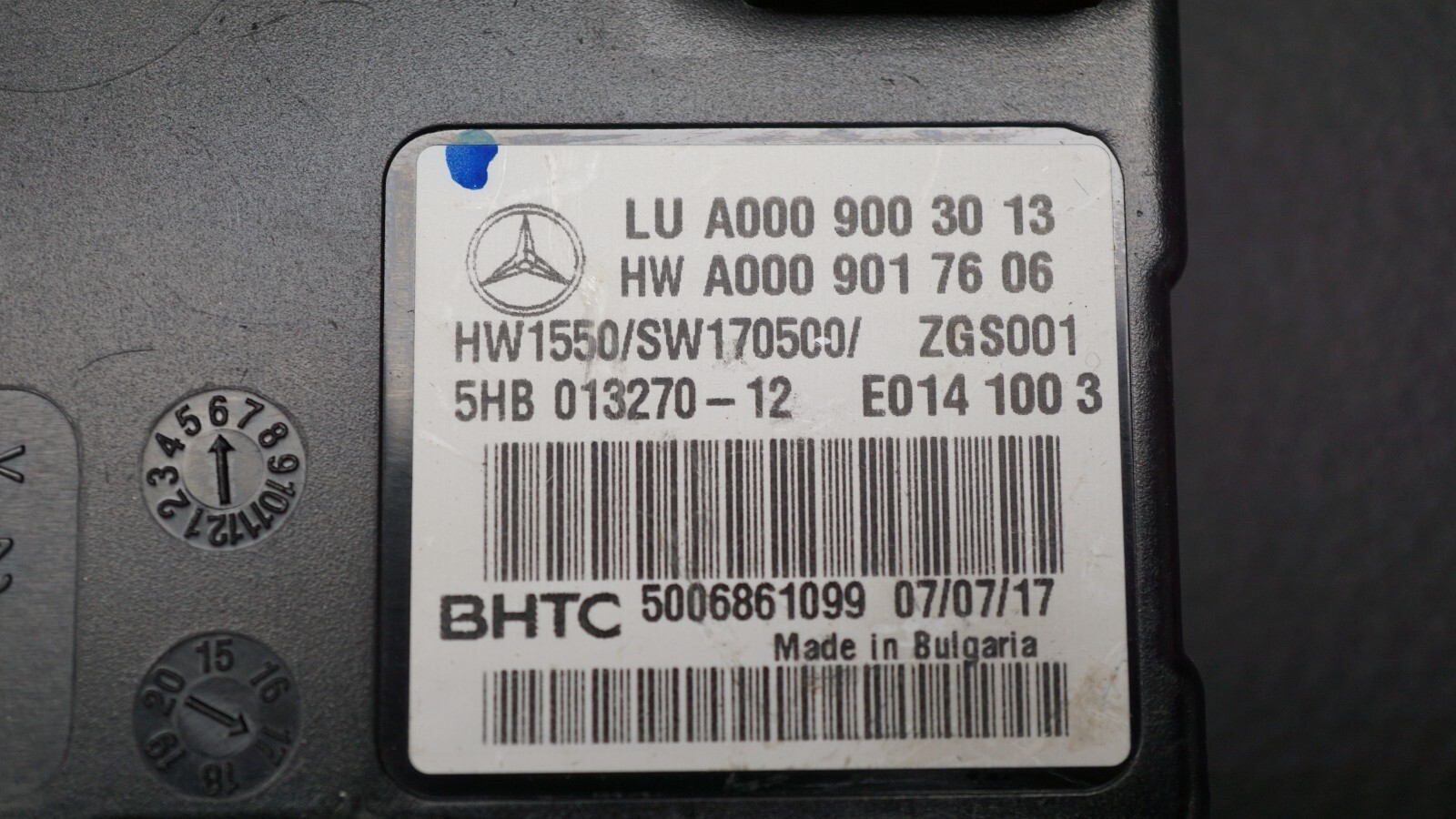 OEM MERCEDES BENZ W213 C238 BHTC AIR CONDITIONER CONTROL MODULE ECU ...