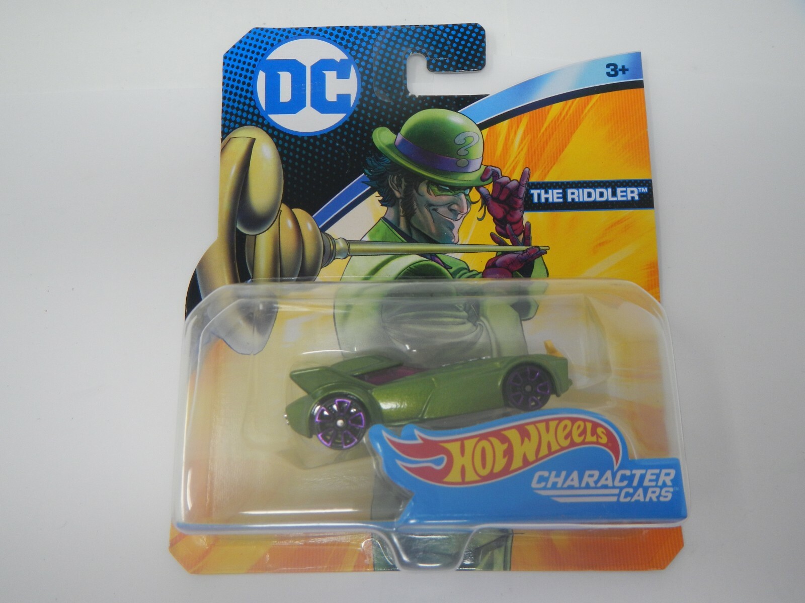 Hot Wheels 2017 DC Comics Character Cars The Riddler Fbc72 for sale ...