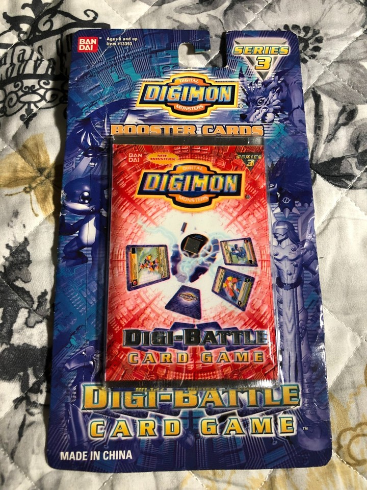 Digimon CCG Digi-Battle Card Game Series 3 4 5 6 Sealed Blister Packs ...