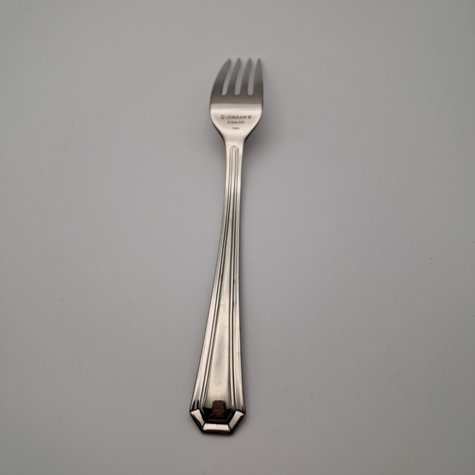 Gorham Fairview Frosted Place Dinner Fork Stainless Flatware ...