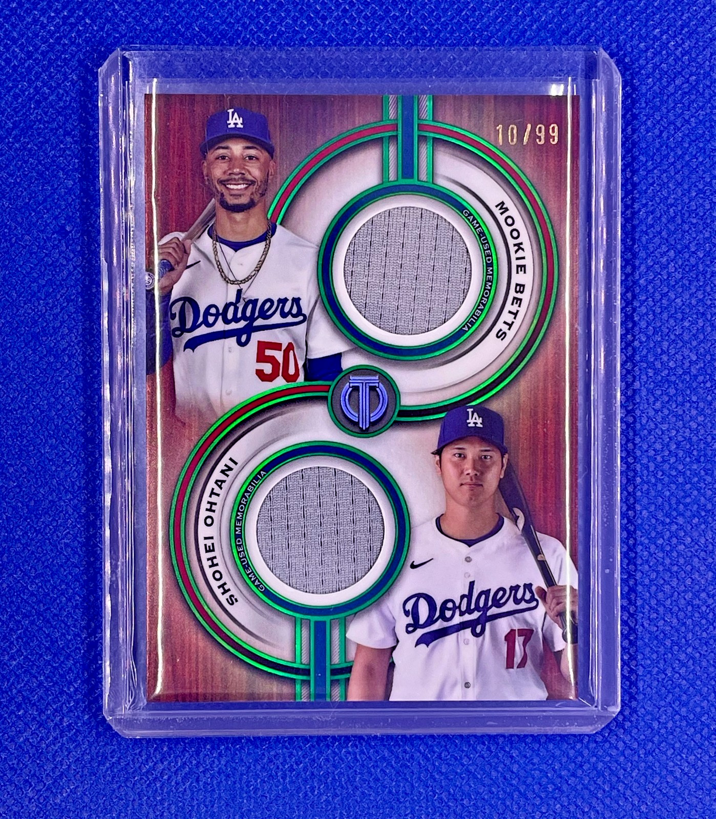 Shohei Ohtani / Mookie Betts 2025 Topps Tribute #TPDR-BO Dual-Player ...
