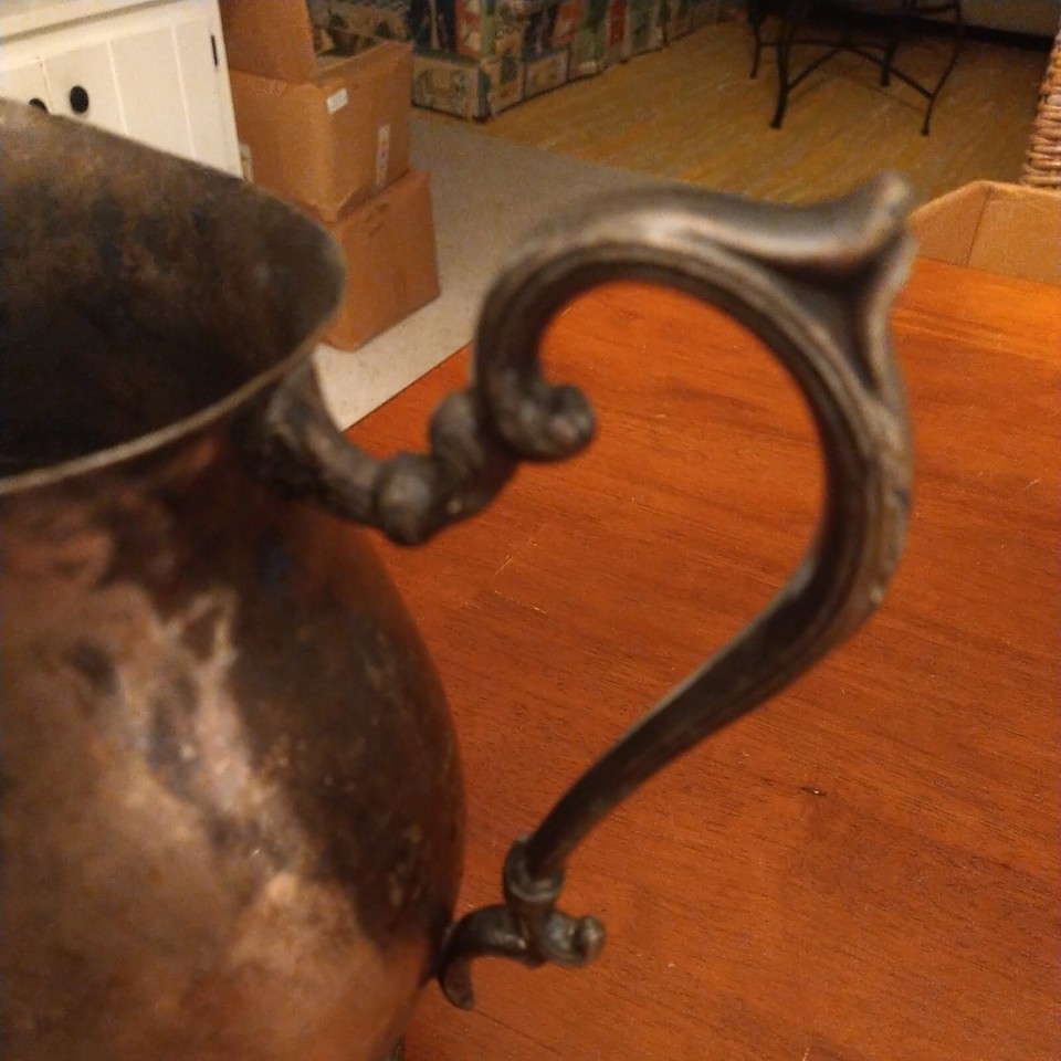 Deer Creek Conservation Club Trophy Pitcher 9.5" Sheridan Silver Plated ...