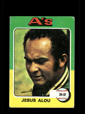 Oakland Athletics Jesus Alou Topps Baseball Very Good | eBay
