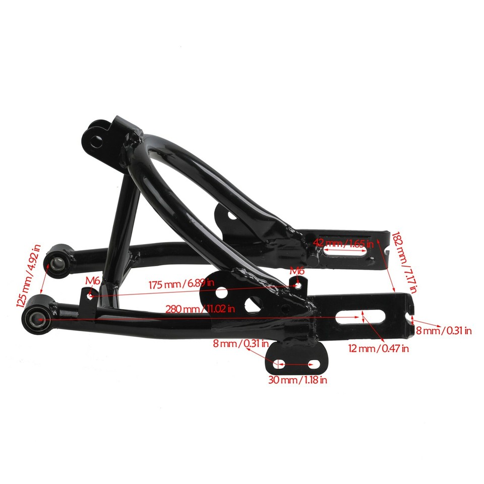 Triangle Rear Swing Arm Swingarm 10" Wheel Apollo SSR 50/70/110cc Pit ...