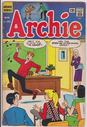 Archie Issue #148 Comic Book. 1966. Betty. Veronica. Jughead. Reggie ...
