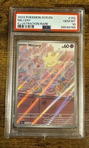 Milcery 2024 Scarlet & Violet: Stellar Crown #152/142 Illustration Rare ...