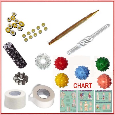 Acupressure Sujok Magnetic full combo Acupuncture Multipurpose kit | eBay