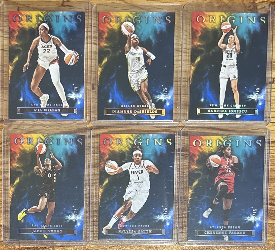 2023 WNBA Origins Pick Your Player Base Red Blue Teal Complete Your Set ...