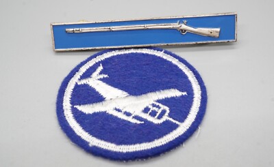 Korean - Vietnam War Army Airborne Glider Patch & EIB Expert Infantry ...