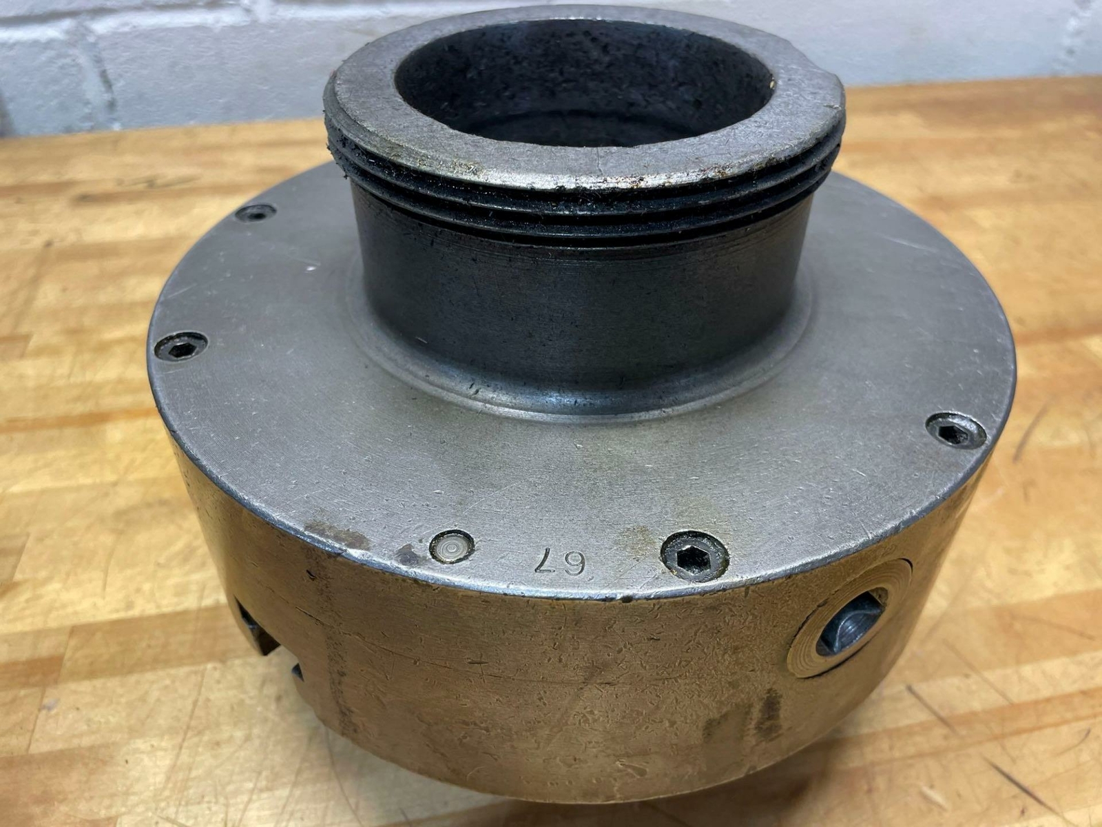 Cushman 836E3, 8", 3-Jaw Self Centering Chuck, L0 Spindle Mount, Engine ...