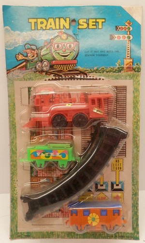 Vintage Steam Train Set Plastic Toy Train #750 | eBay