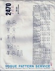 Vogue Basic Design Sewing Pattern 2470 Dress or Tunic Skirt and Pants ...