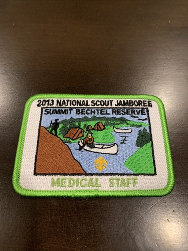 RARE: 2013 Boy Scout National Jamboree Summit Medical Staff Patch | eBay