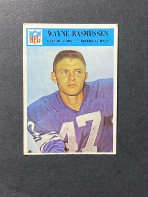 1966 Philadelphia - #74 Wayne Rasmussen VG | eBay
