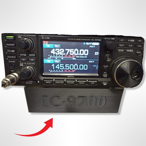 Angled Desk Stand for Icom IC-7300 IC-9700 All Mode Radio Transceiver ...