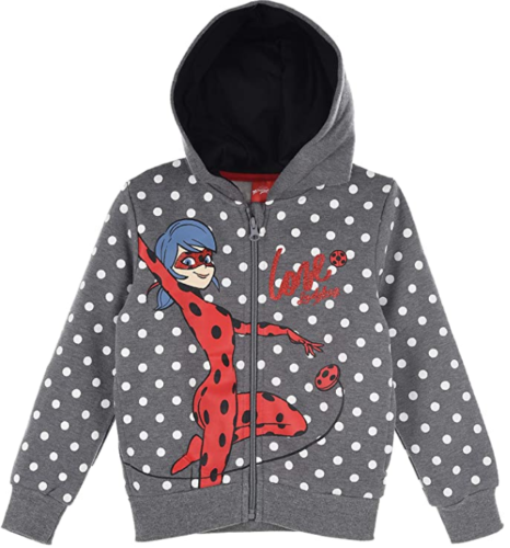 Kids Girls Official Miraculous Ladybug Hoodies & Official Tracksuits ...