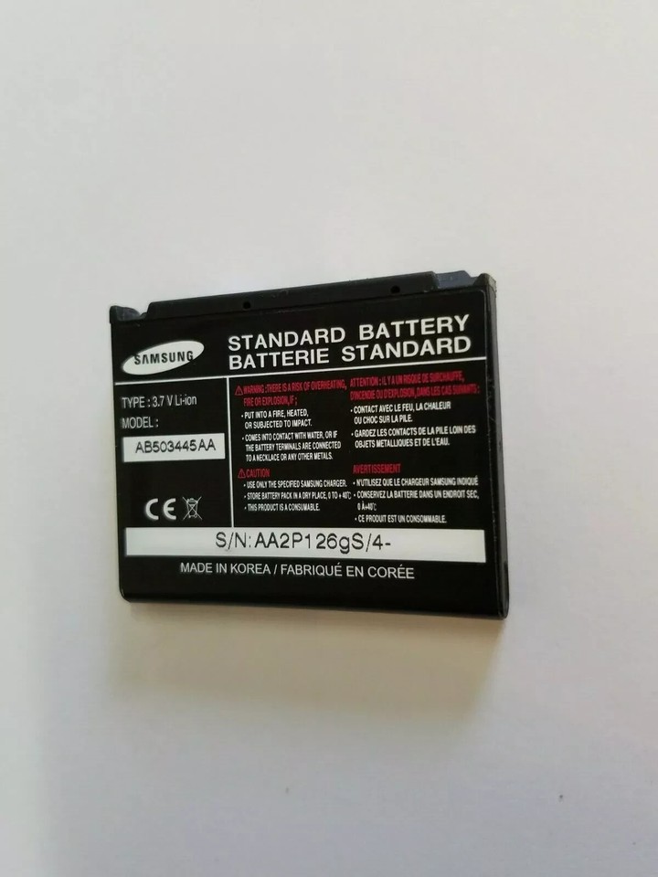 AB503445AA Battery Replacement For Samsung SGH-D806 D807 Classic Phones ...