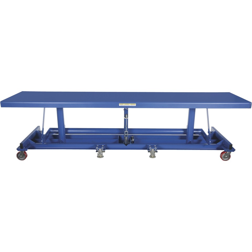 Vestil Long Deck Cart - 120in.L x 30in.W Platform, 2,000-Lb. Capacity ...