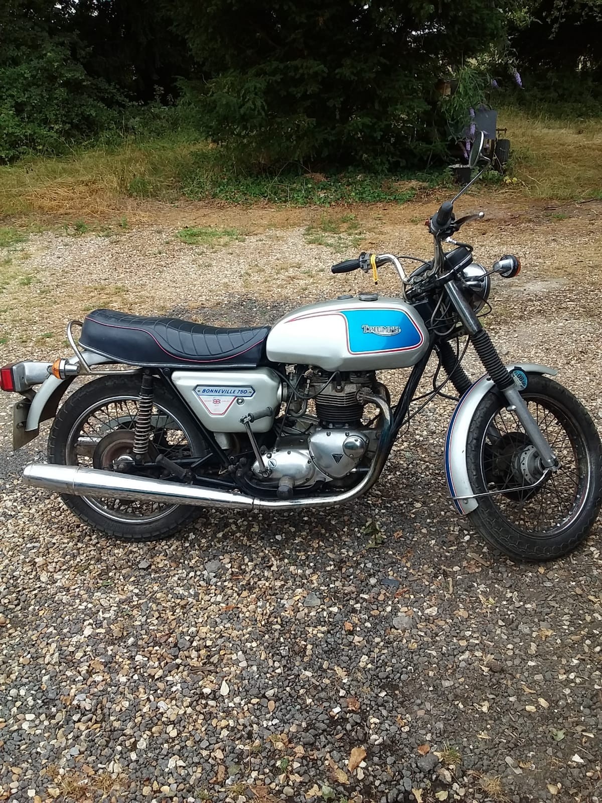 1977 Triumph Bonneville 750 Silver Jubilee Limited Edition - Bike Years - 1970s