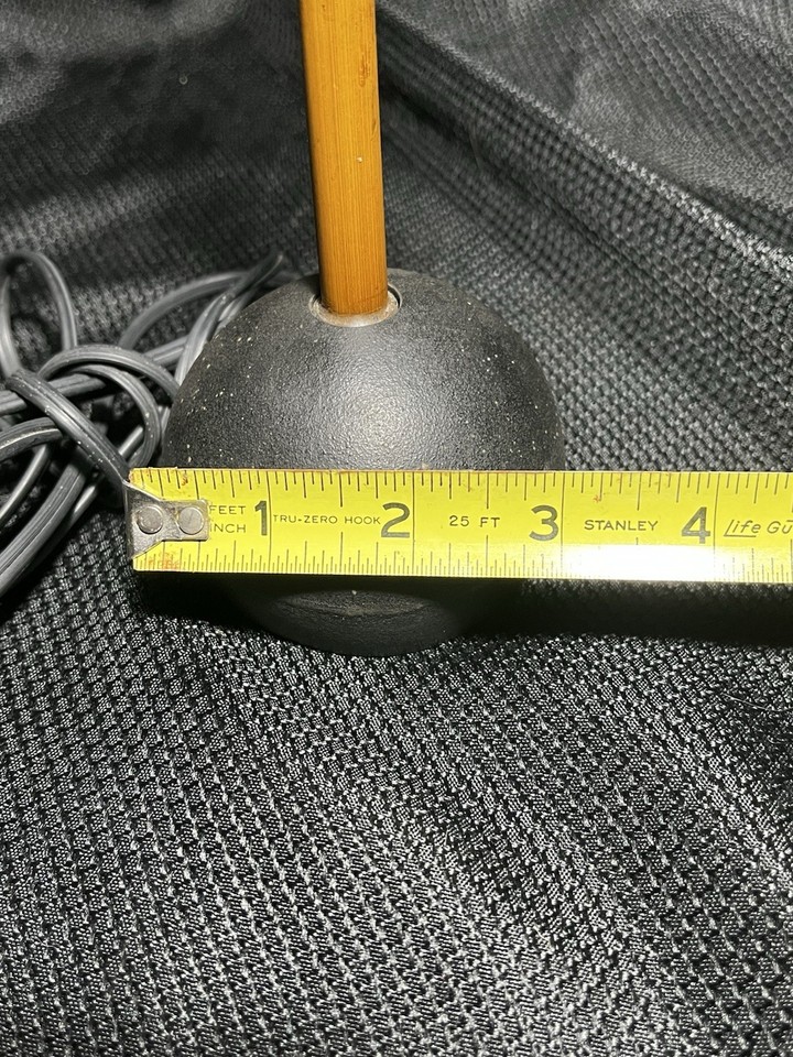 Mid Century Modern Vintage Isamu Noguchi Akari Bamboo Table Lamp No ...