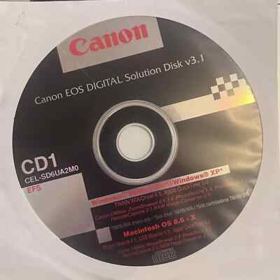 Canon EOS DIGITAL Solution Disk v3.1 | eBay