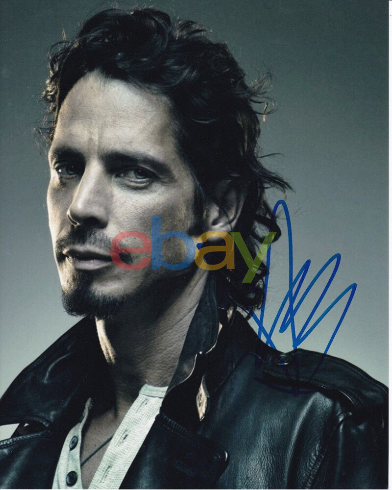 Chris Cornell Signed 8x10 Autographed Photo reprint | eBay