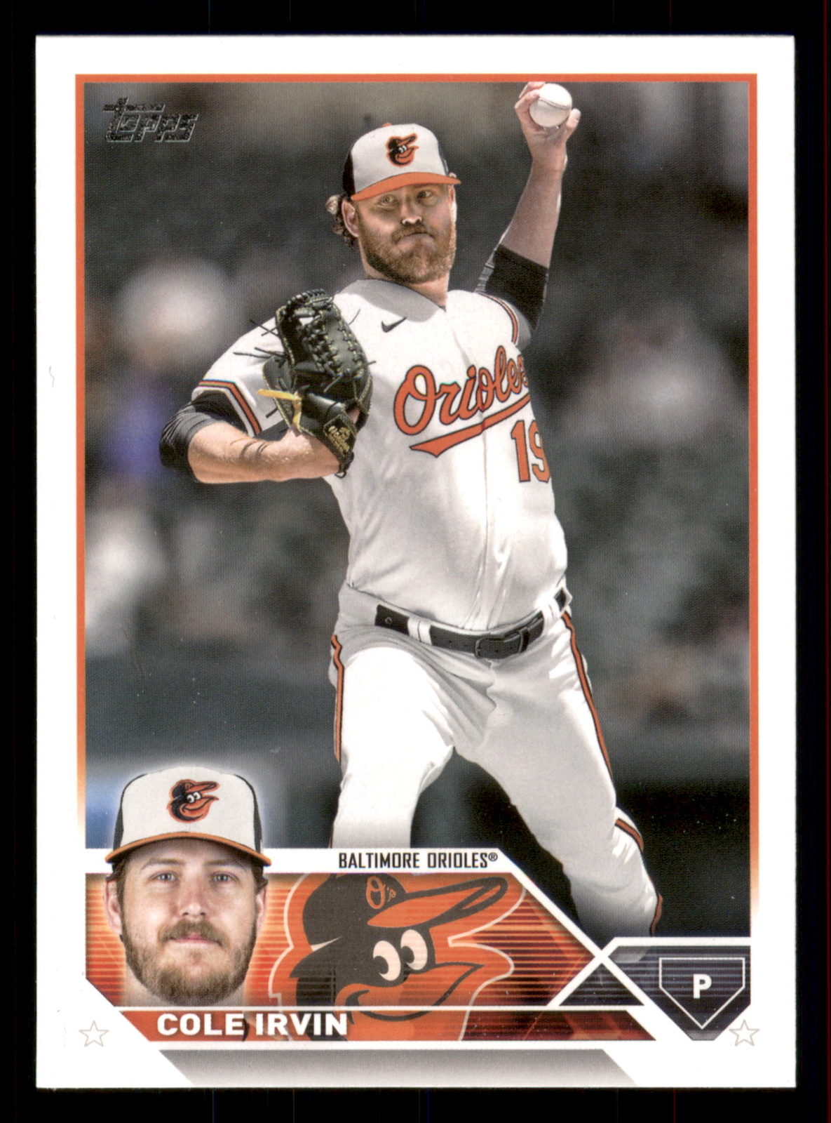 2023 Topps Cole Irvin #408 Baltimore Orioles | eBay