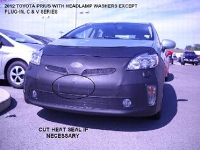 Lebra Front End Mask Cover Bra Fits 2012-2015 TOYOTA PRIUS & Plug-In W ...