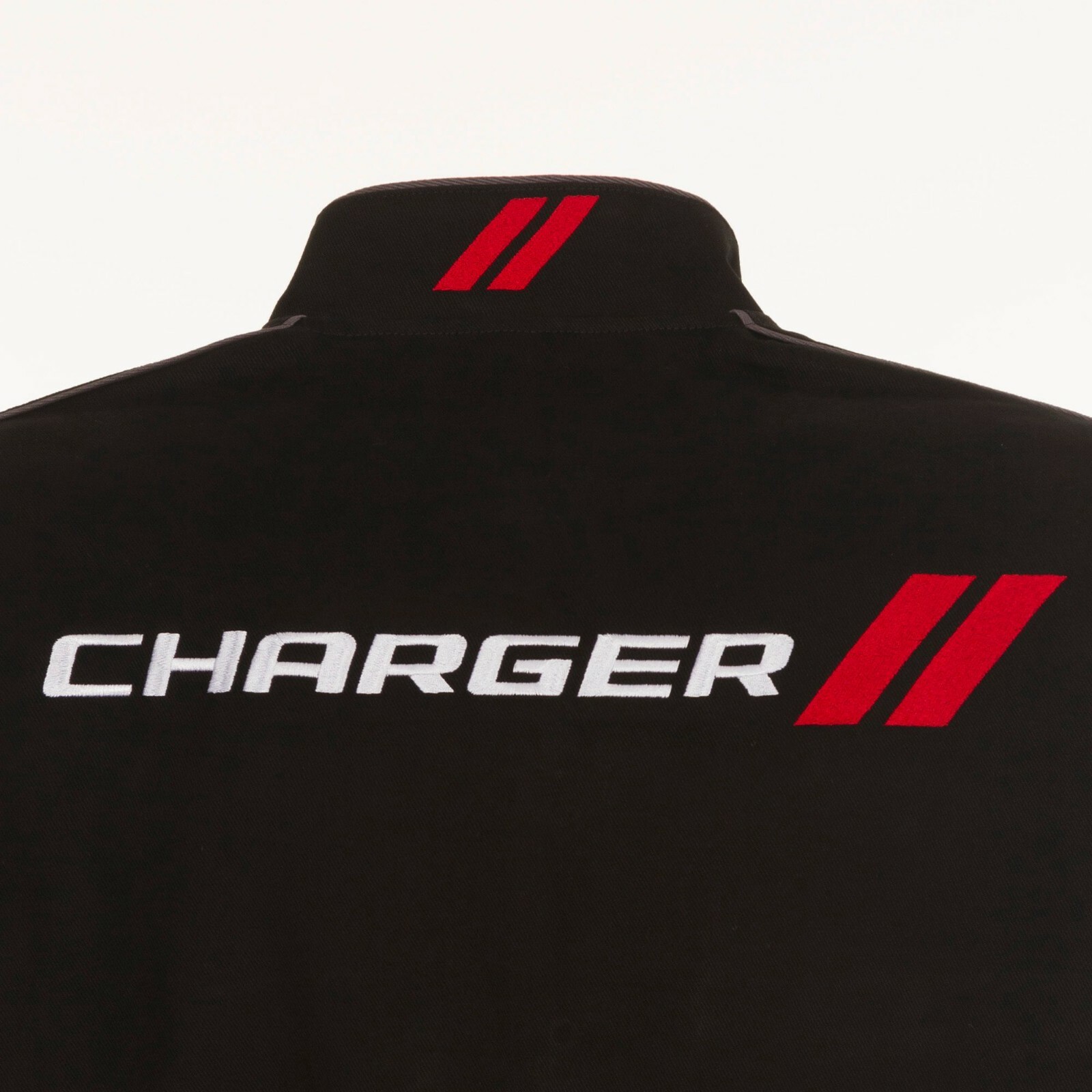Authentic Dodge Charger Racing Embroidered Cotton Twill Jacket JH ...