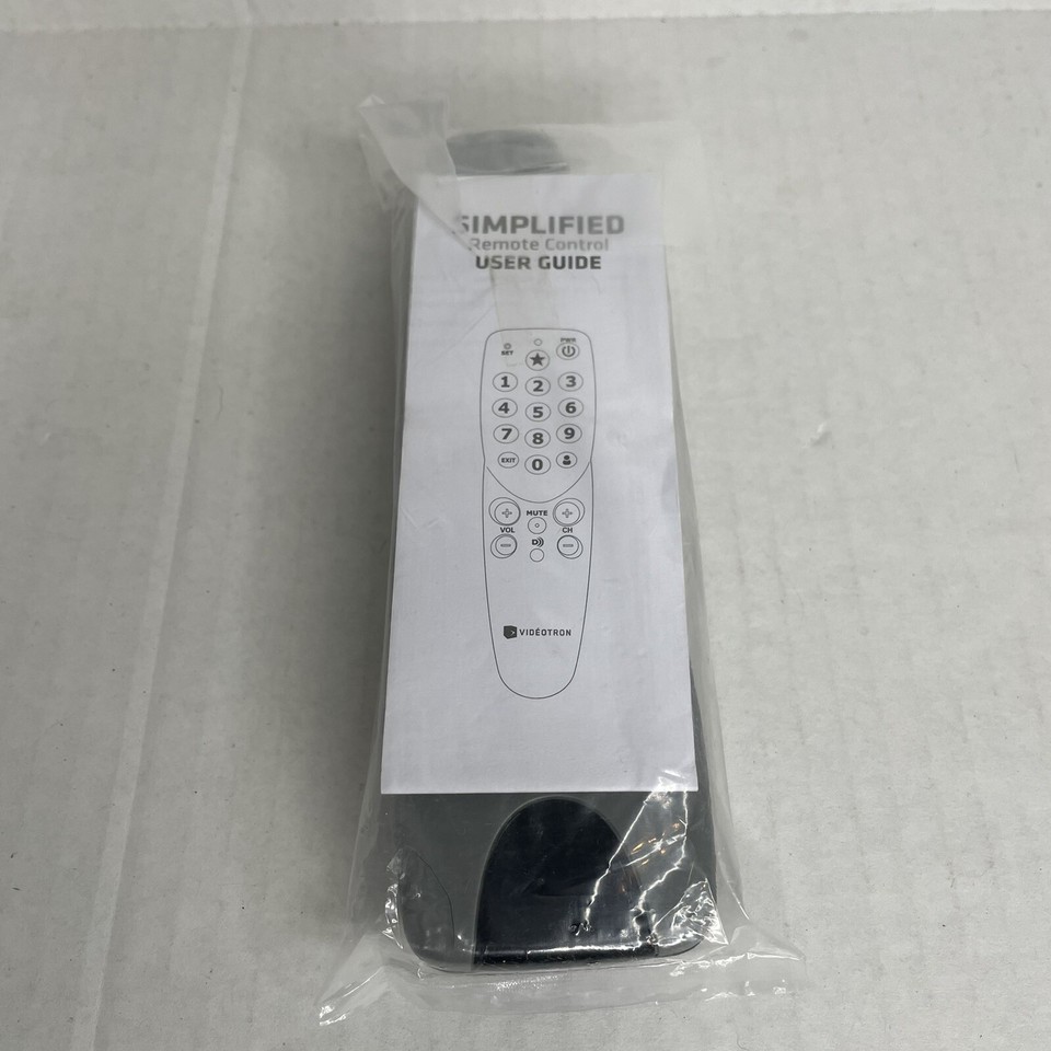 Videotron Remote Control Simplified Batteries Included-US STOCK | eBay
