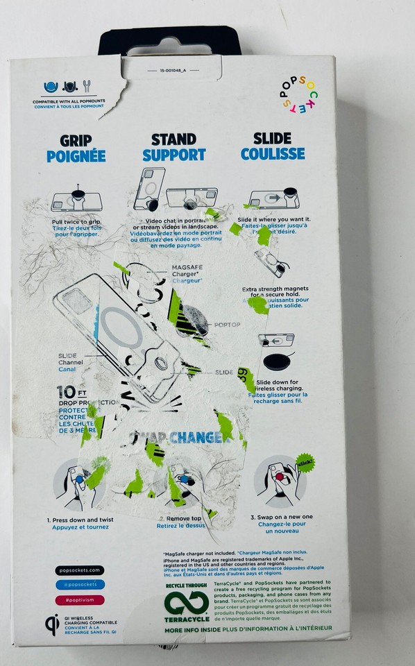 Popsocket PopCase Popgrip Case For Apple iPhone 12 Pro Max MagSafe ...