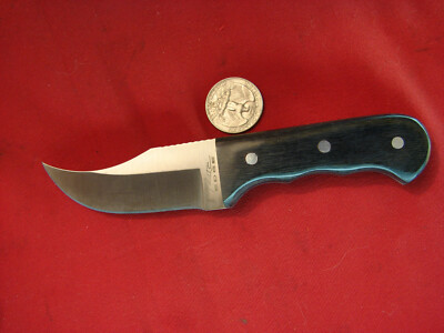 SMALL SKINNER DEER HUNTING VERY SHARP FINGER GROOVE KNIFE 4211187NBNS ...