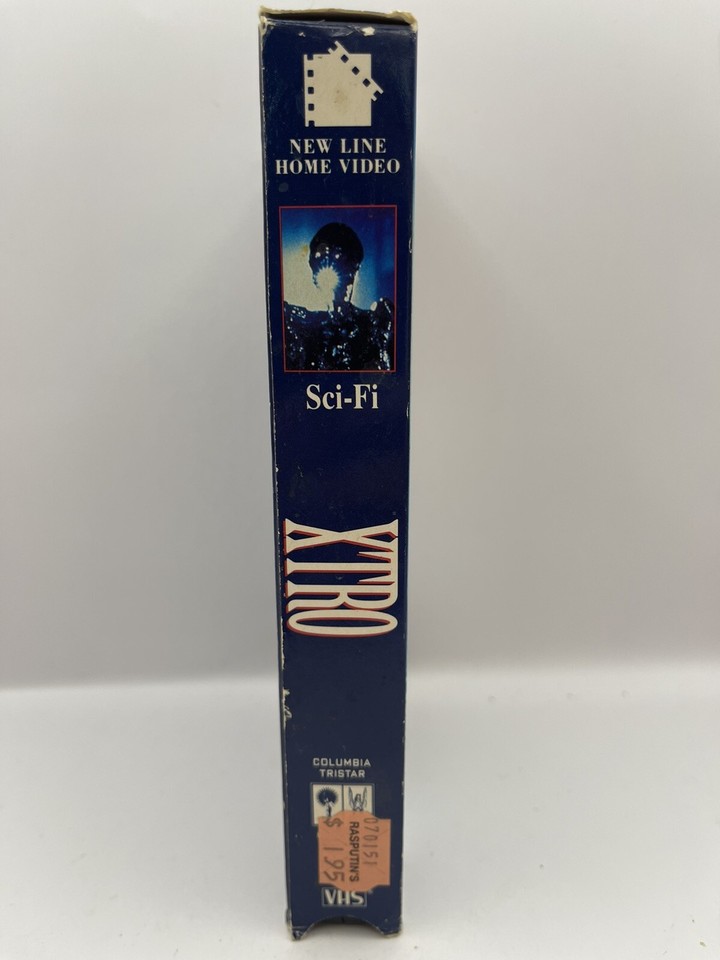 XTRO (1982) VHS New Line Home Video Columbia Tri-Star Horror Sci-Fi ...