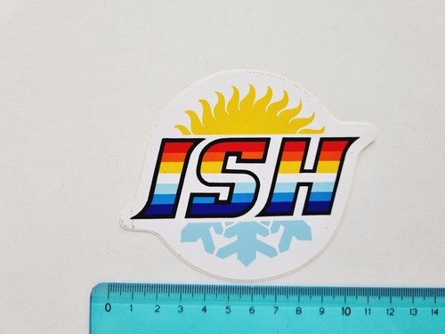 Adhesive Ish Sticker Autocollant Vintage 80s Original | eBay