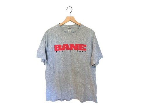 BANE Band Final Show Tour T-Shirt XL, BANE Tour Shirt LE 2016 BANE ...