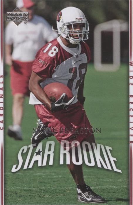 2007 Upper Deck - Star Rookie Steve Breaston #204 (RC) for sale online ...