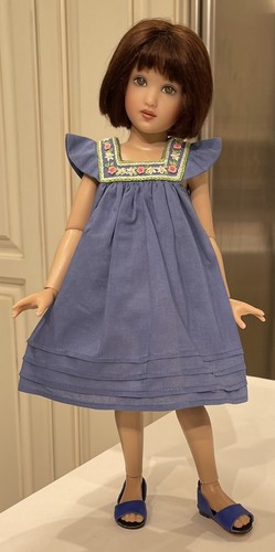 Boneka Hand Embroidered Dress 4 Helen Kish Chrysalis 14” Doll | eBay