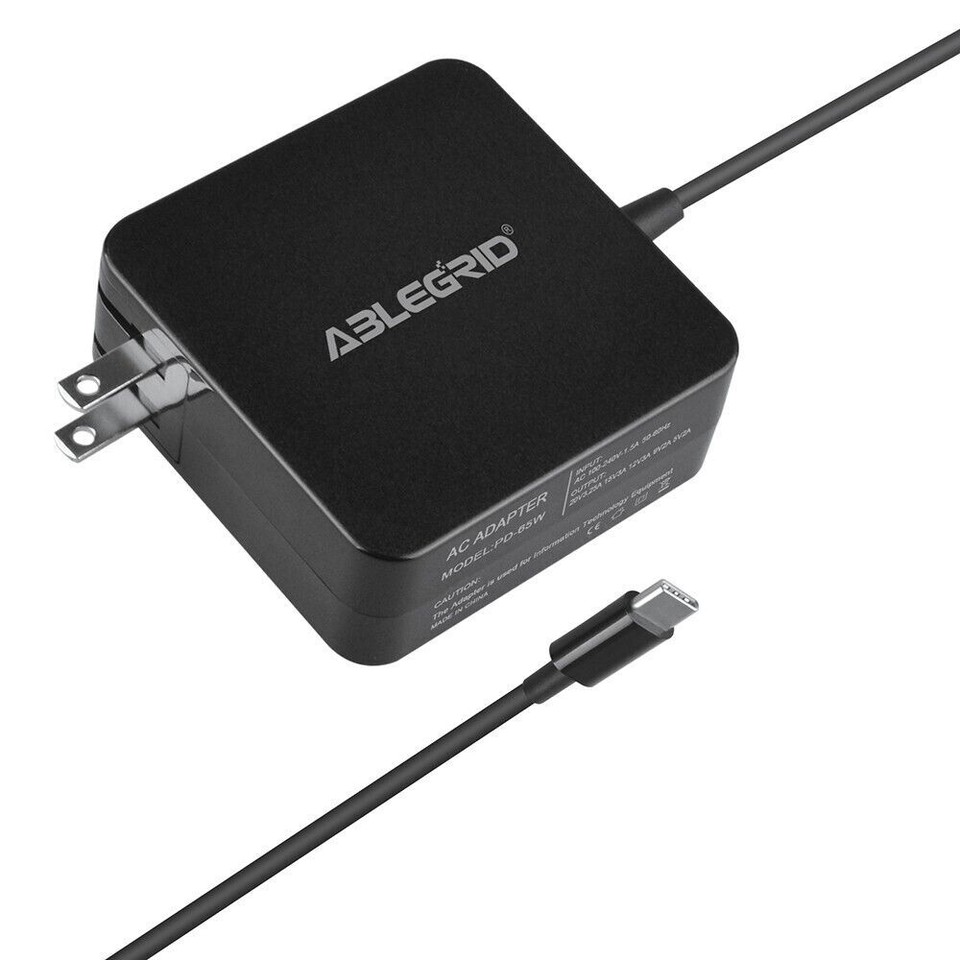 65W USB Type-C ASUS AC Adapter Charger For Asus ZenBook 3 ADL-65A1 ...