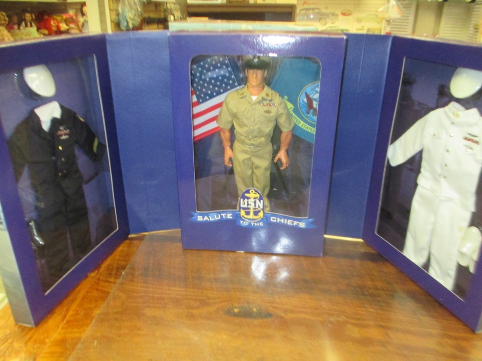 GI Joe Salute To The Chiefs USN Navy Sailor New In Box Action Figure | eBay