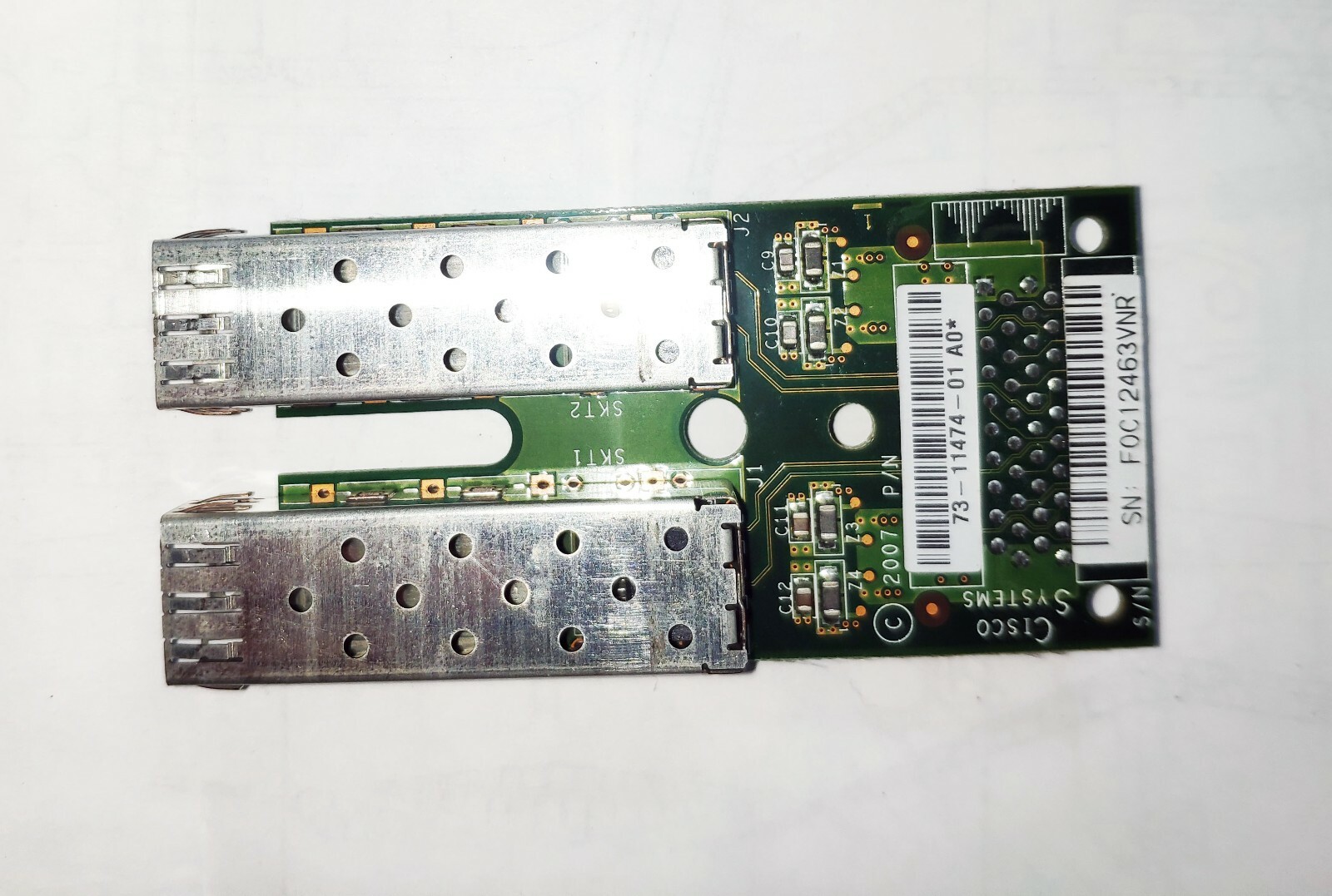 Cisco 2-Port SFP Mini-Gbic Card 2xSFP For Catalyst C2960 Series - 73 ...