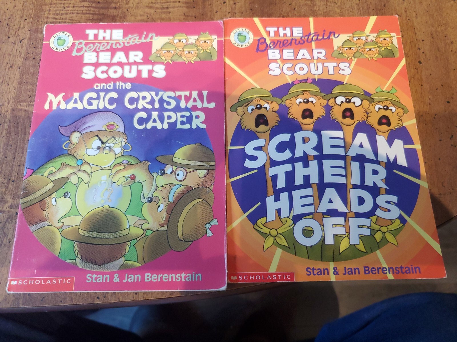 The Berenstain Bear Scouts Scream Their Heads Off and Magic Crystal ...