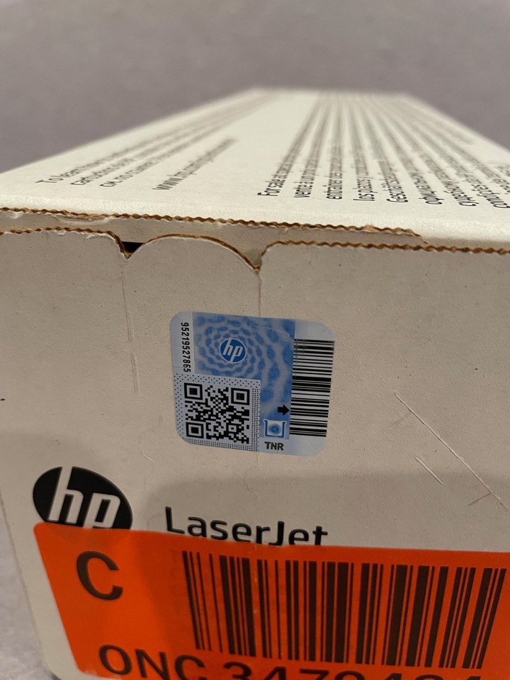 NEW IN BOX GENUINE HP LASER TONER PRINTER CARTRIDGE CE285AC BLACK 00921 ...