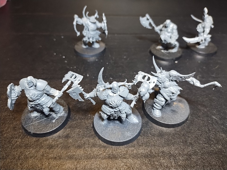 Warhammer Age Of Sigmar Nurgle Putrid Blightkings Painted X10 | eBay