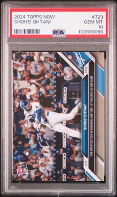 2024 TOPPS NOW #723 SHOHEI OHTANI PSA 10 | eBay