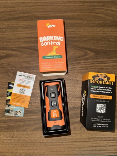 NPS Alpha Anti Bark Tool - Behavior Trainer/Rechargeable/Easy To Use ...