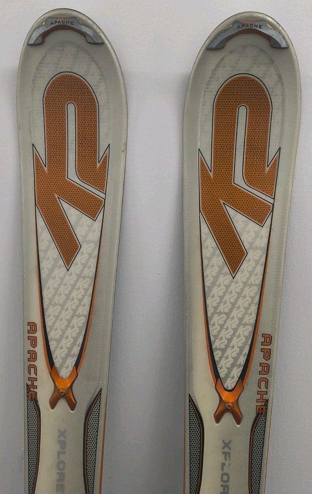 2009 - K2 Apache Xplorer Skis w/ Marker Griffon Bindings 170cm | eBay